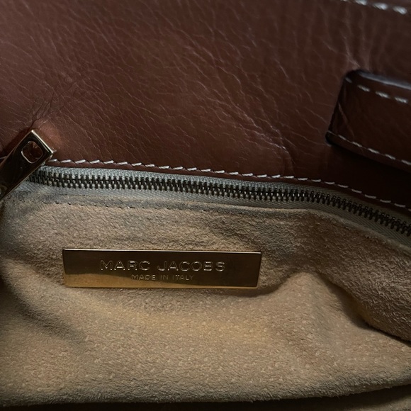 Marc Jacobs | Bags | Marc Jacobs Brown Leather Handbag | Poshmark